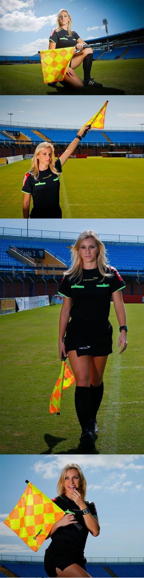 The Brazilian referee becomes an internet sensation (Photo) - Telegraph