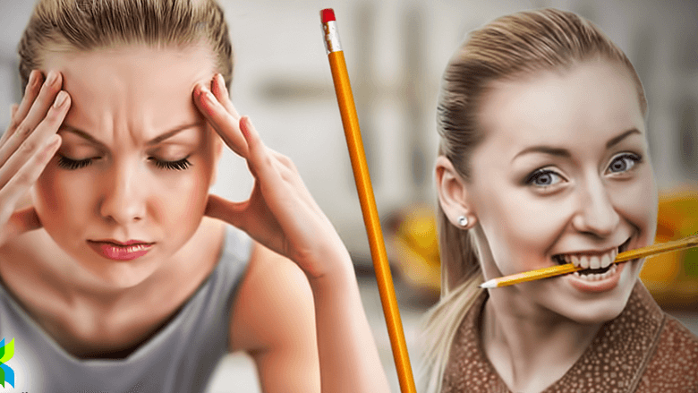 The pencil between the teeth cures the headache - Telegraph - Telegraph