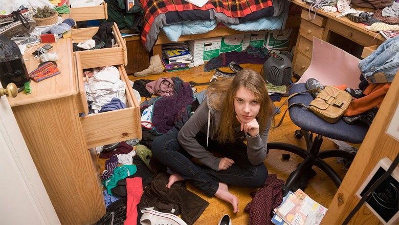 Unclean rooms can be the cause of insomnia in young people - Telegraph ...