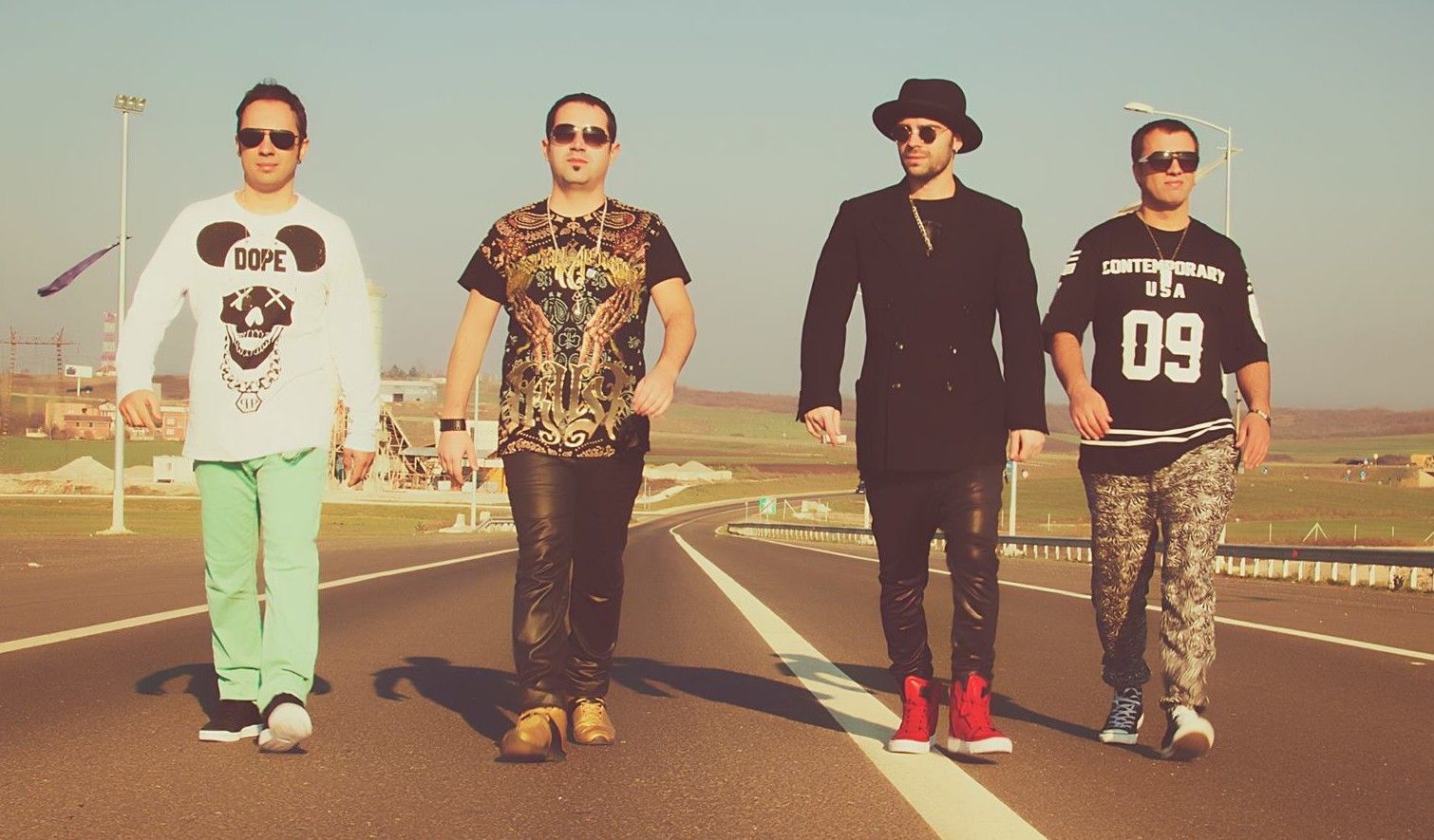 NRG Band shoot new music video - Telegrafi - Telegrafi