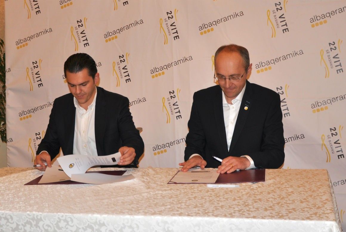 Alba Qeramika, sponsore e KB “Peja” - Telegrafi - Telegrafi
