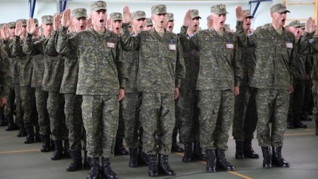 155 new KSF soldiers, 2015 generation, are sworn in - Telegrafi - Telegrafi