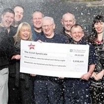 Lottery millionaires share the winnings with the boss! - Telegraph ...