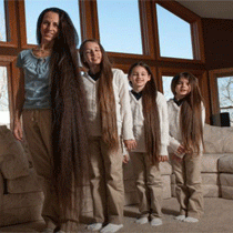 The family with long hair (Photo/Video) - Telegraph - Telegraph