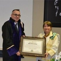 Enver Hasani is honored with the title "Doctor Honoris Causa ...