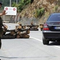 KFOR with checkpoint in the north - Telegraph - Telegraph