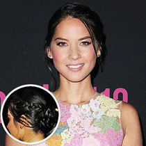 Olivia Munn's braid - The Telegraph - The Telegraph
