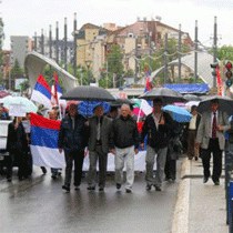 Serbs in the north protest against Serbia! - Telegraph - Telegraph