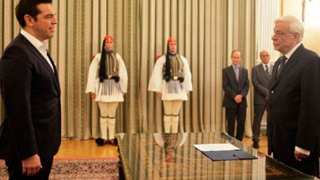 Greece, prime minister Alexis Tsipras swears - Telegraph - Telegraph