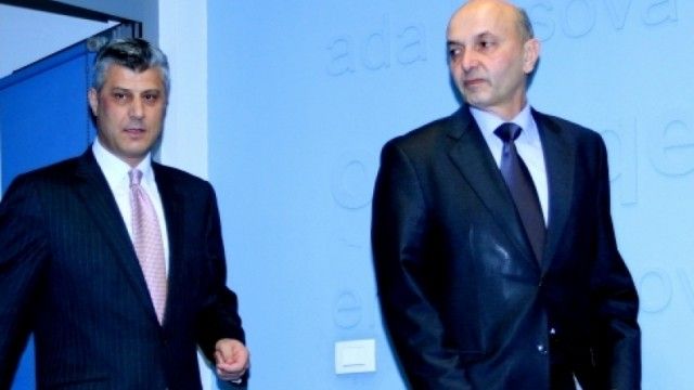 Hashim Thaçi e Isa Mustafa bashkë në Bruksel - Telegrafi