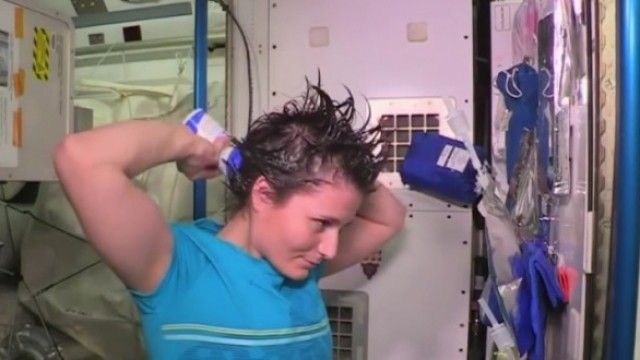 This is how astronauts shower! (Video) - Telegraph - Telegraph