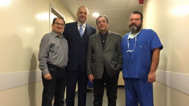 The operation of Edi Rama's mother is completed successfully at the ...