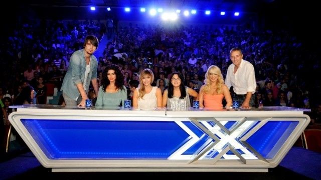 Sarah, Ergi, Senadi and Enxhi in the semi-finals of 'X Factor 3 ...