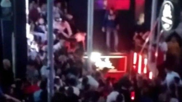 The balcony of a night club collapses, seriously injuring 74 young ...