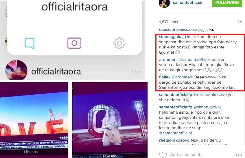 Fans, Samanta Karavellos: Why are you lying about Rita Ora? - Telegraph ...