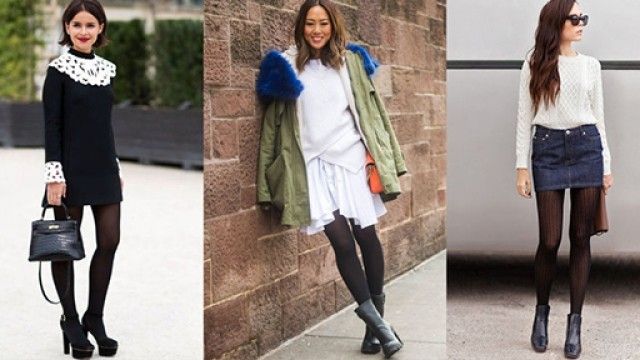 The eight most elegant ways to wear tights - Telegraph - Telegraph