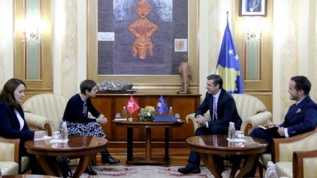 Veseli met the Swiss ambassador, Marty-Lang - Telegrafi - Telegrafi