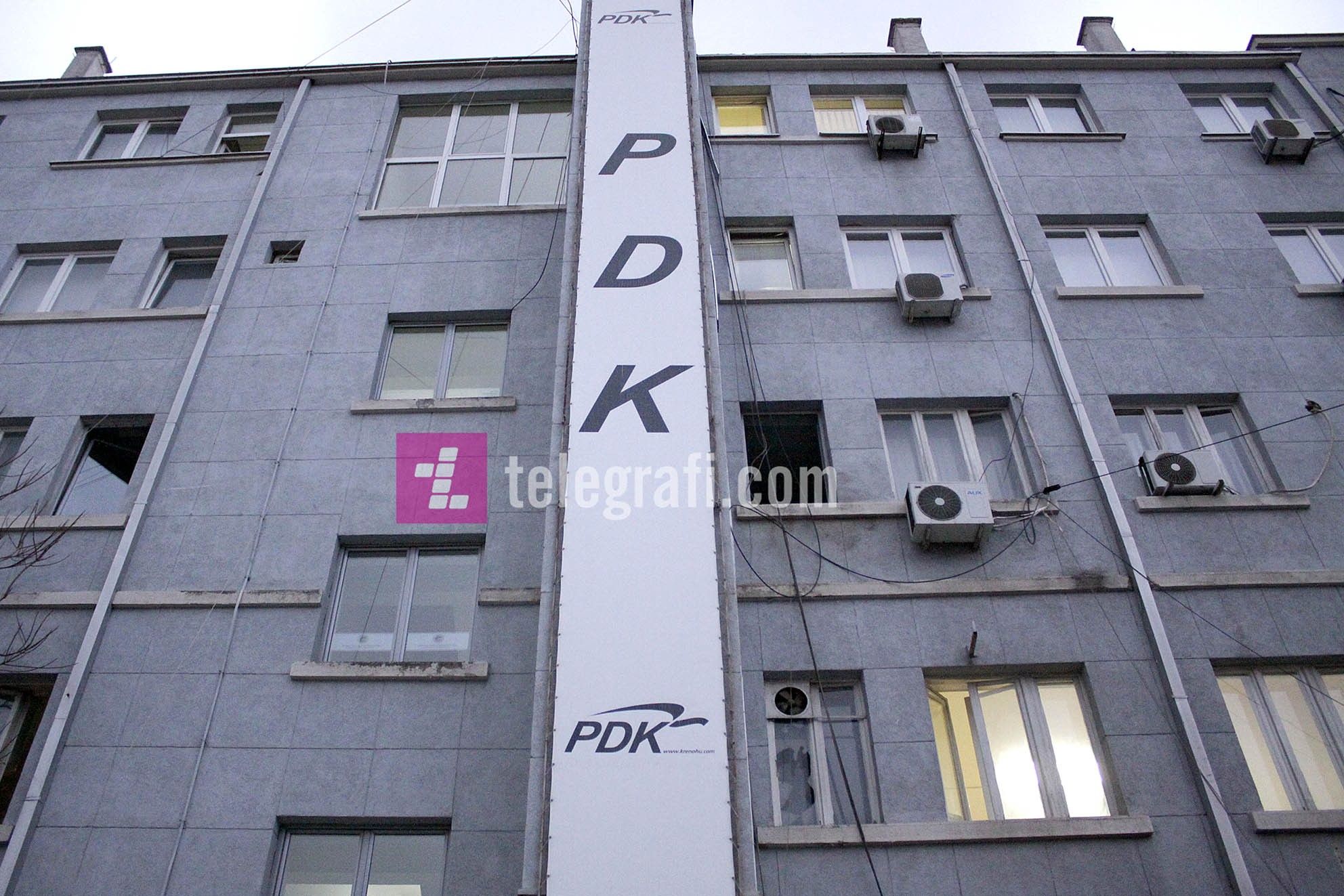PDK with occupied headquarters - Telegrafi - Telegrafi