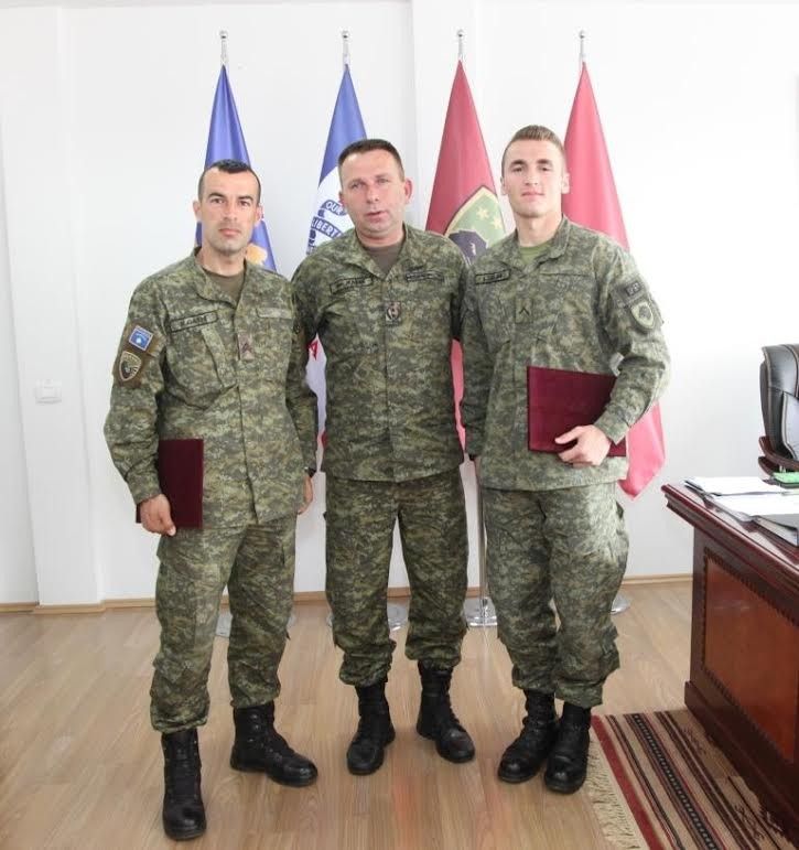 Rama congratulated the KSF soldiers who took first place in the "Best ...