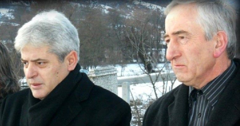 Fazli Veliu in the hospital, Ahmeti visits him first (Photo ...