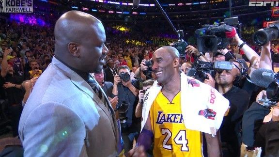 The legend Kobe Bryant retires with 60 points in the farewell game ...