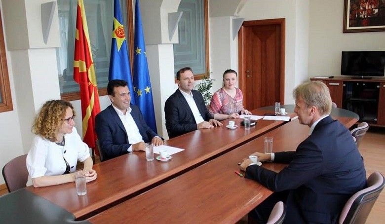 Farewell meeting Zaev-Orav: Fair and democratic elections in December ...
