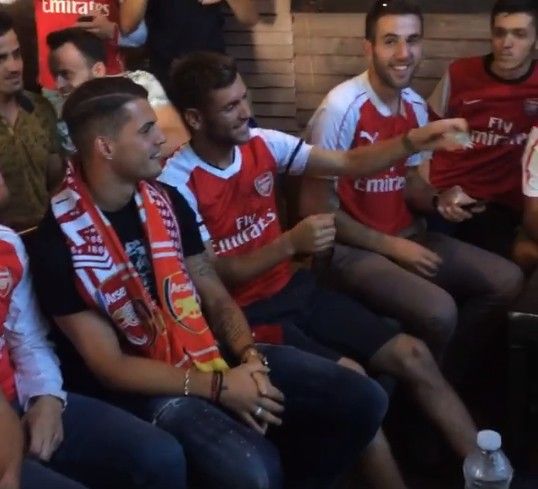 Granit Xhaka fulfills the dream of Arsenal's Albanian fans (Photo/Video ...