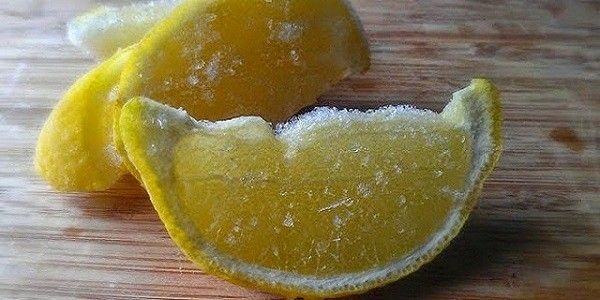 This is the reason why from now on you will be chilling the lemon ...