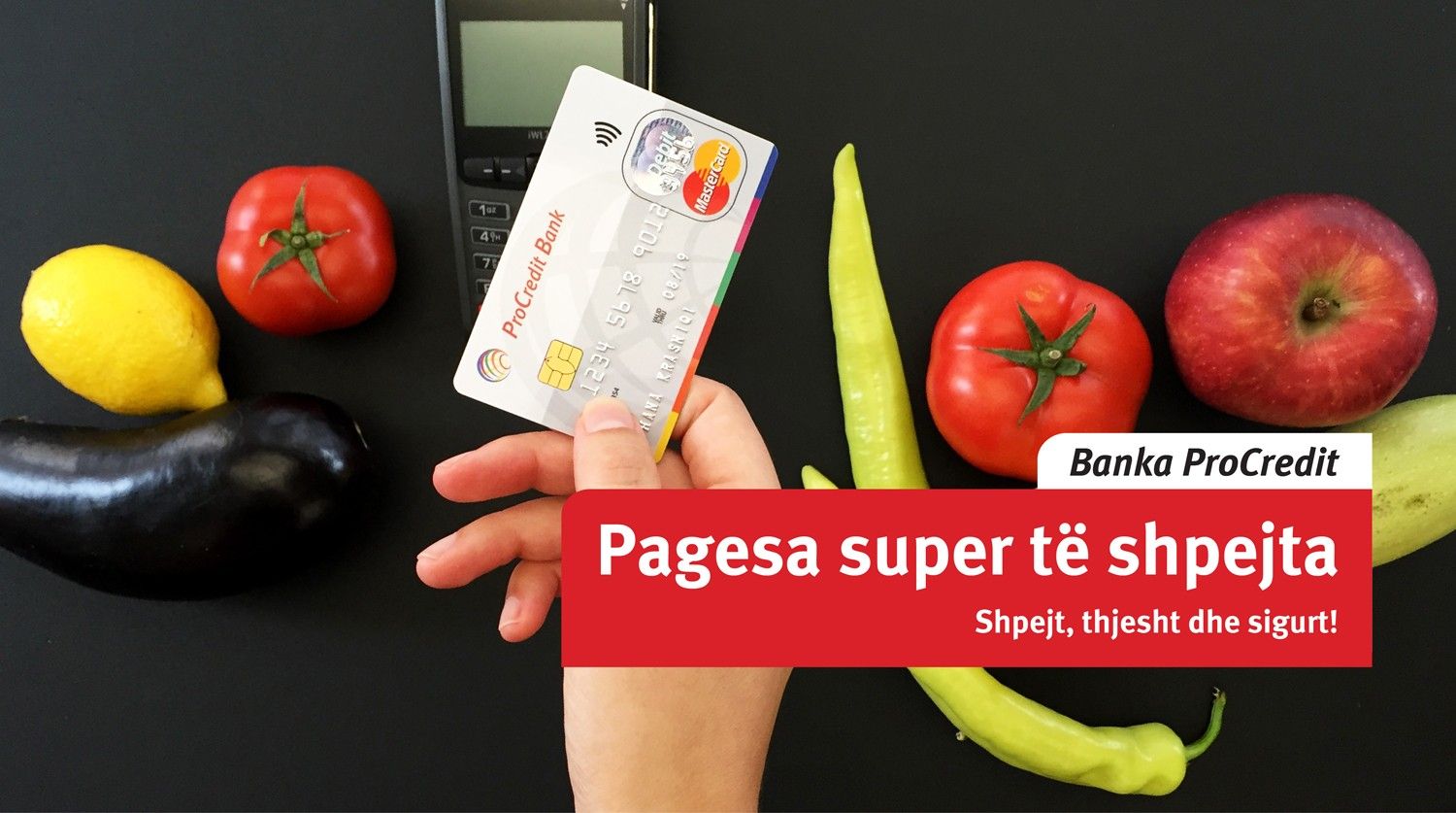 Innovation in the way of payments with ProCredit bank cards - Telegrafi ...