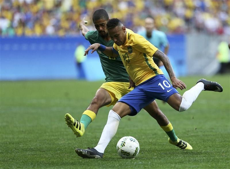 Brazil starts the Olympics with a draw (Video) - Telegrafi - Telegrafi