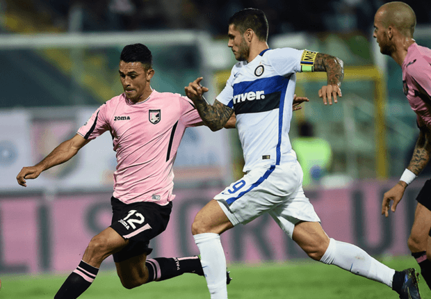 Official formations: Inter - Palermo - Telegrafi - Telegrafi