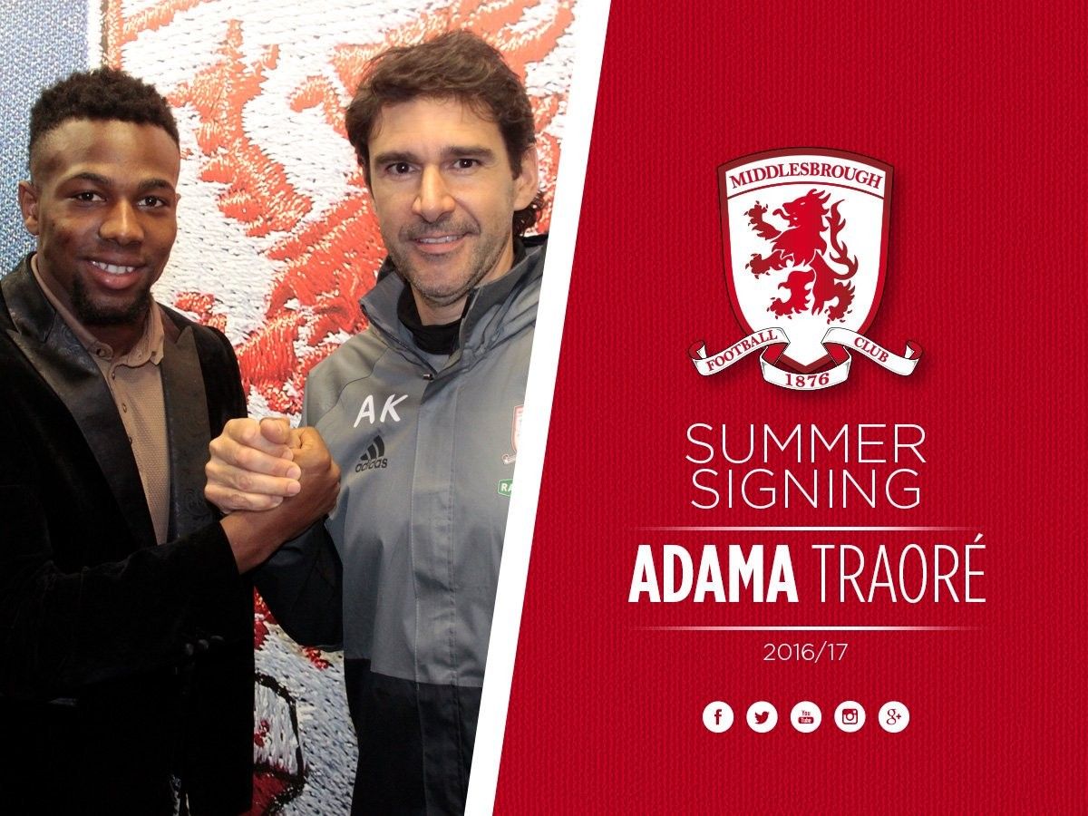Official: Traore to Middlesbrough - Telegraph - Telegraph