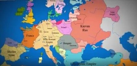 See how Europe's borders have changed over a millennium (Video ...