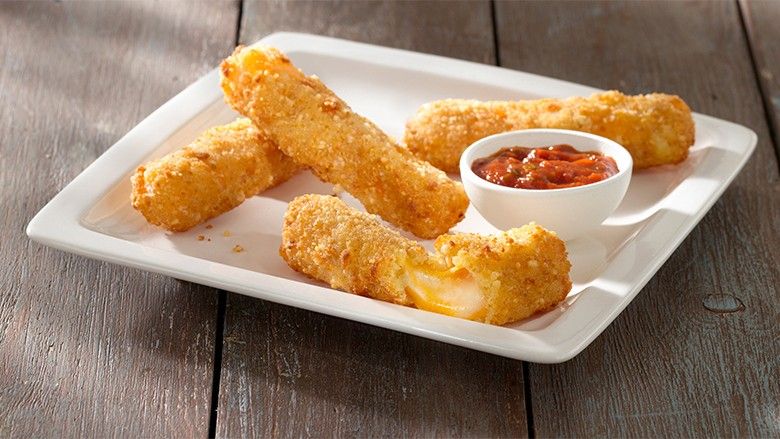 Sizzling, but melt in your mouth! Cheese sticks ready in minutes ...