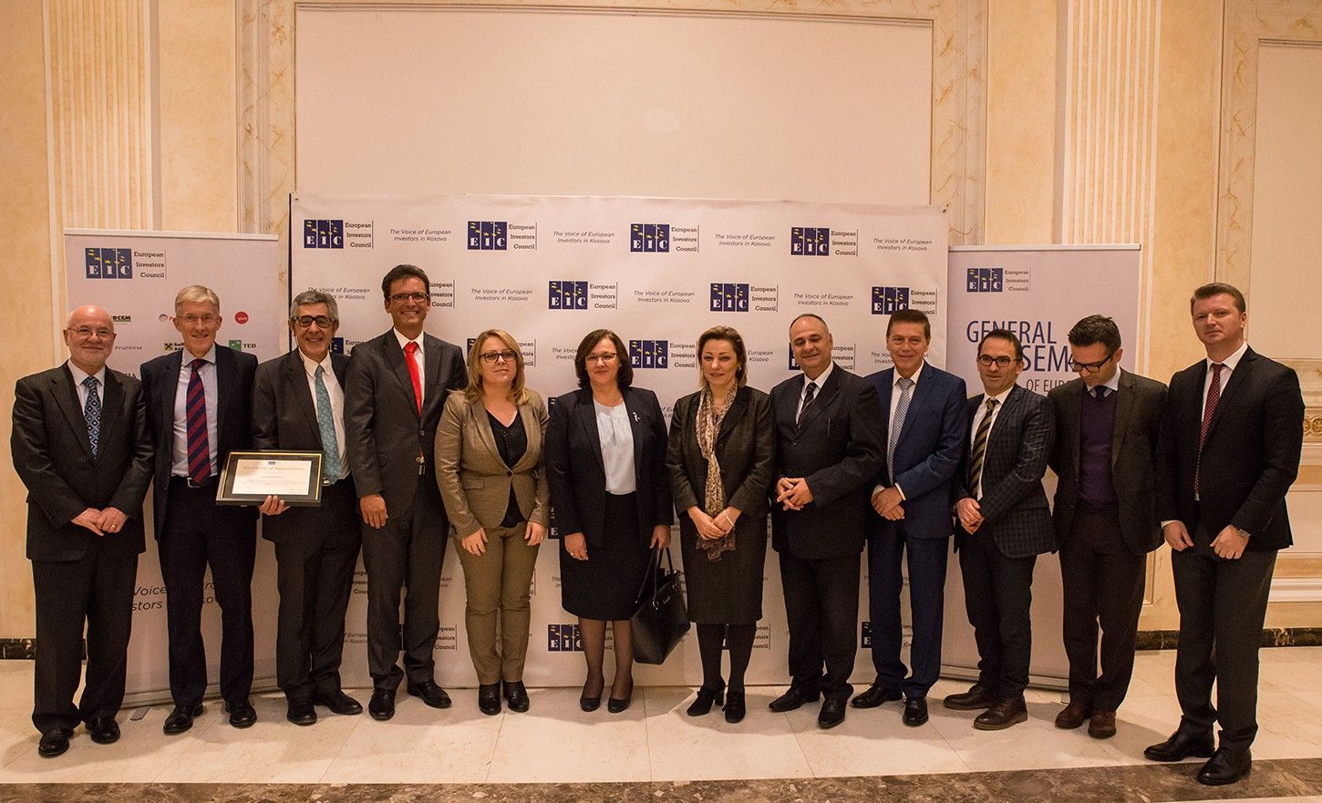 Robert Erzin, elected chairman of the board of the Council of European ...