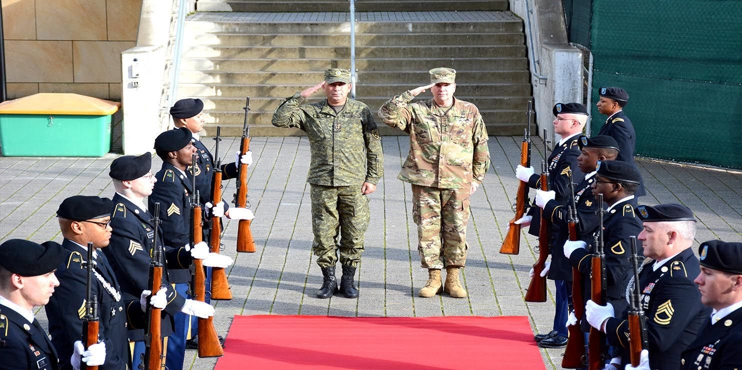 Lieutenant General Rama visits the US Army Command for Europe ...