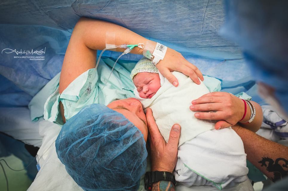 The ten most beautiful pictures of the birth process! (Photo ...