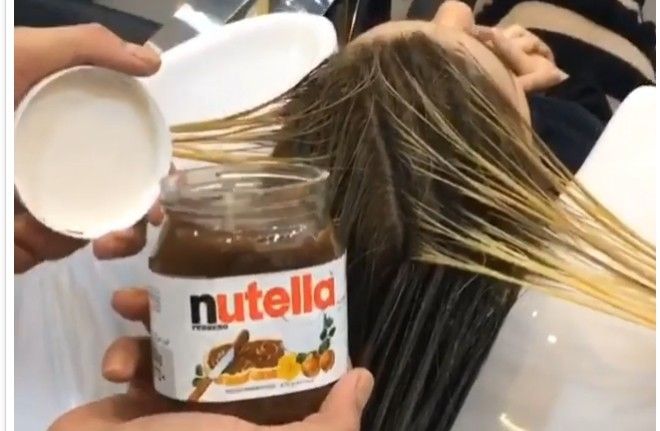 Nutella hair dye, would you do the same? (Video) - Telegraph - Telegraph