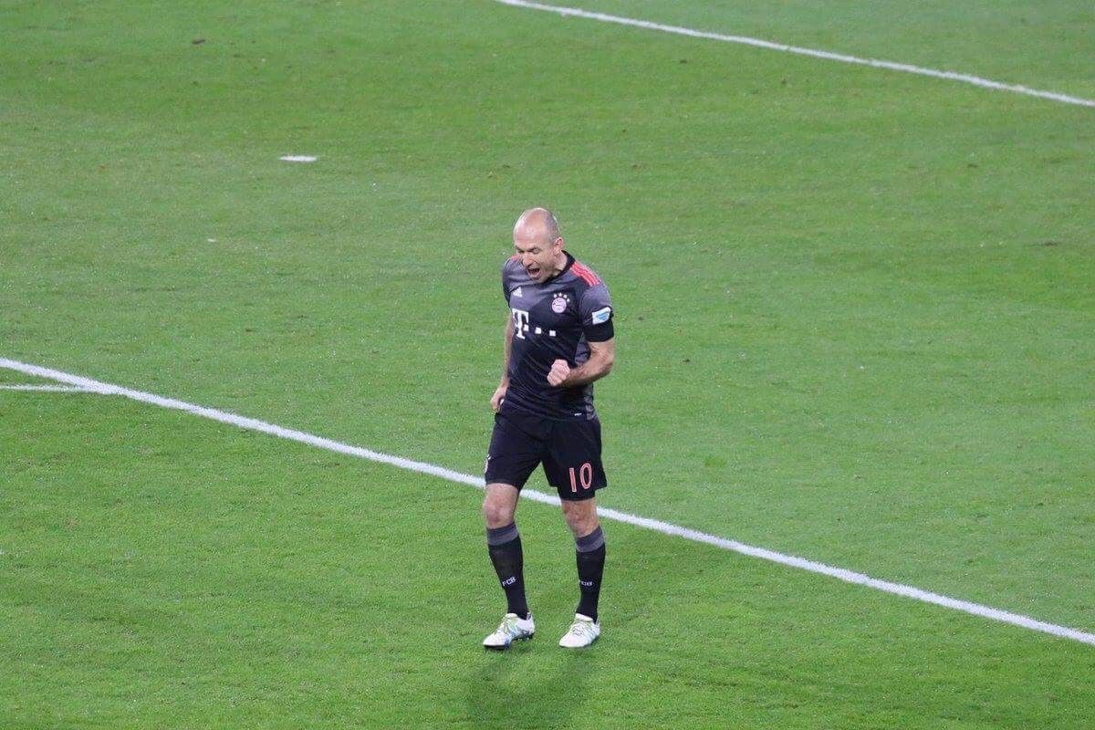 Bayern takes the lead, Robben scores (Video) - Telegrafi - Telegrafi