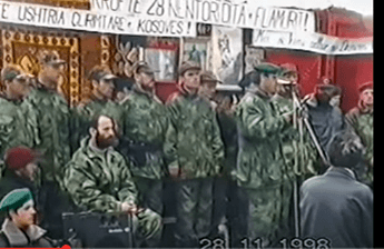 Rare footage: The swearing-in of KLA soldiers in Prekaz (Video ...