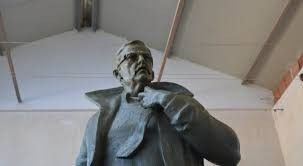 The statue of former ambassador William Walker is unveiled today ...