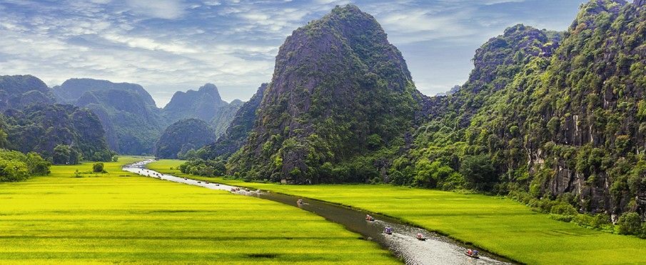 Tam Coc, the spectacular panorama of Vietnam (Video) - Telegraph ...
