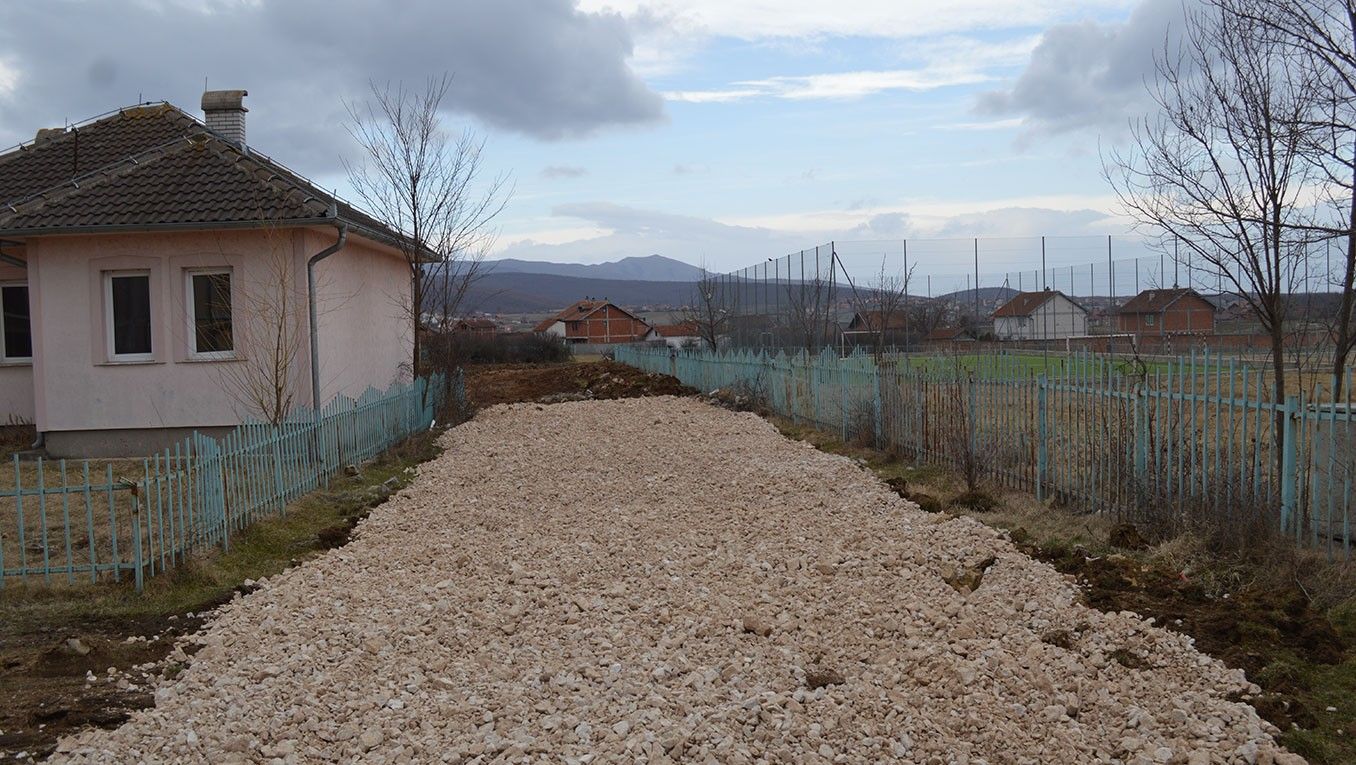 The opening of a road in Lubizhde began - Telegrafi - Telegrafi