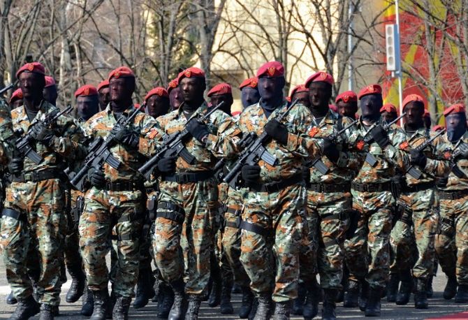 Macedonia's "Wolves" took part in military maneuvers in Germany ...