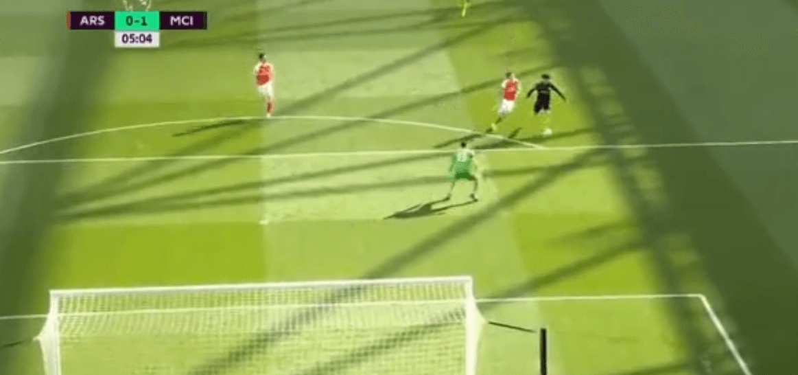 Sane puts City ahead of Arsenal (Video) - Telegraph - Telegraph