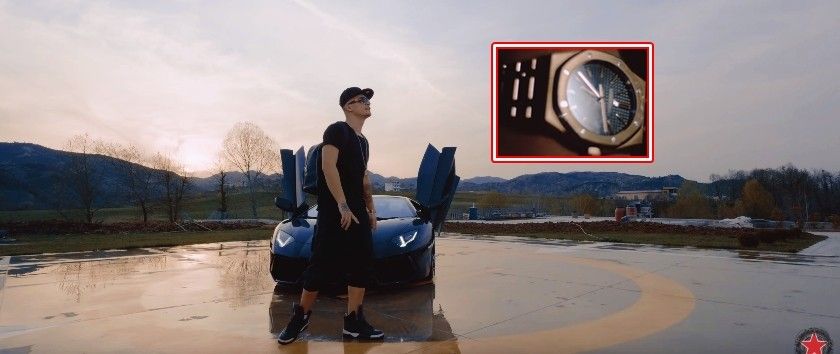 The staggering value of Cozman's luxury car and watch in the new clip ...