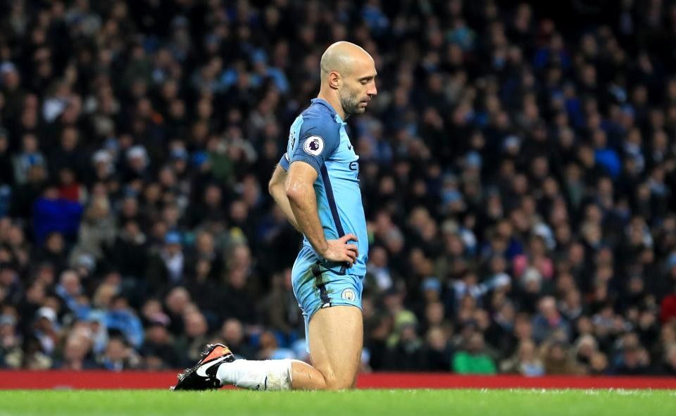 Official: Zabaleta leaves City - Telegraph - Telegraph