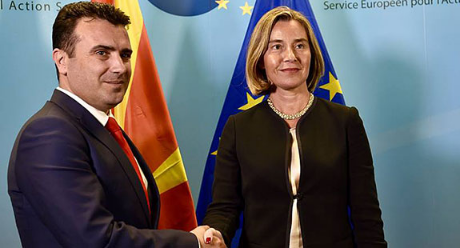 Prime Minister Zaev and other leaders of the Western Balkans in an ...