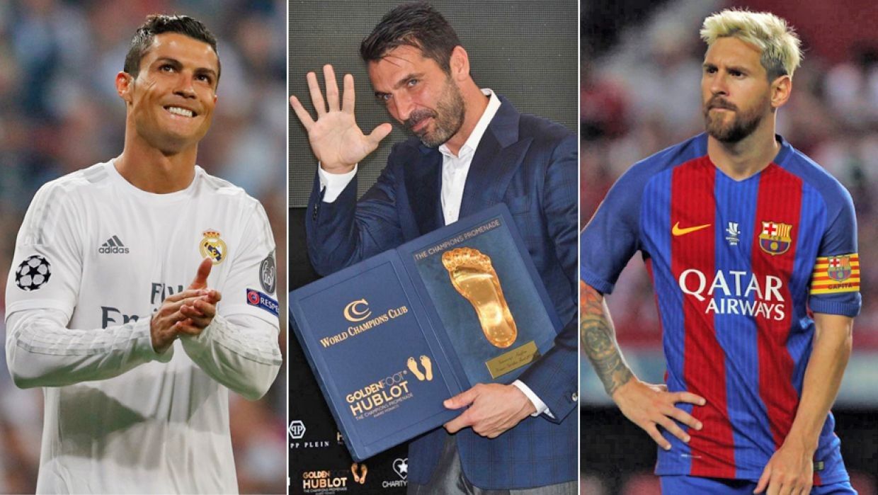 Buffon, Messi and Ronaldo in the race for 'UEFA Player of the Year ...