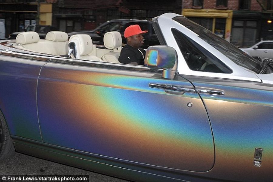50 Cent went bankrupt in 2015, but now he drives a car worth half a ...